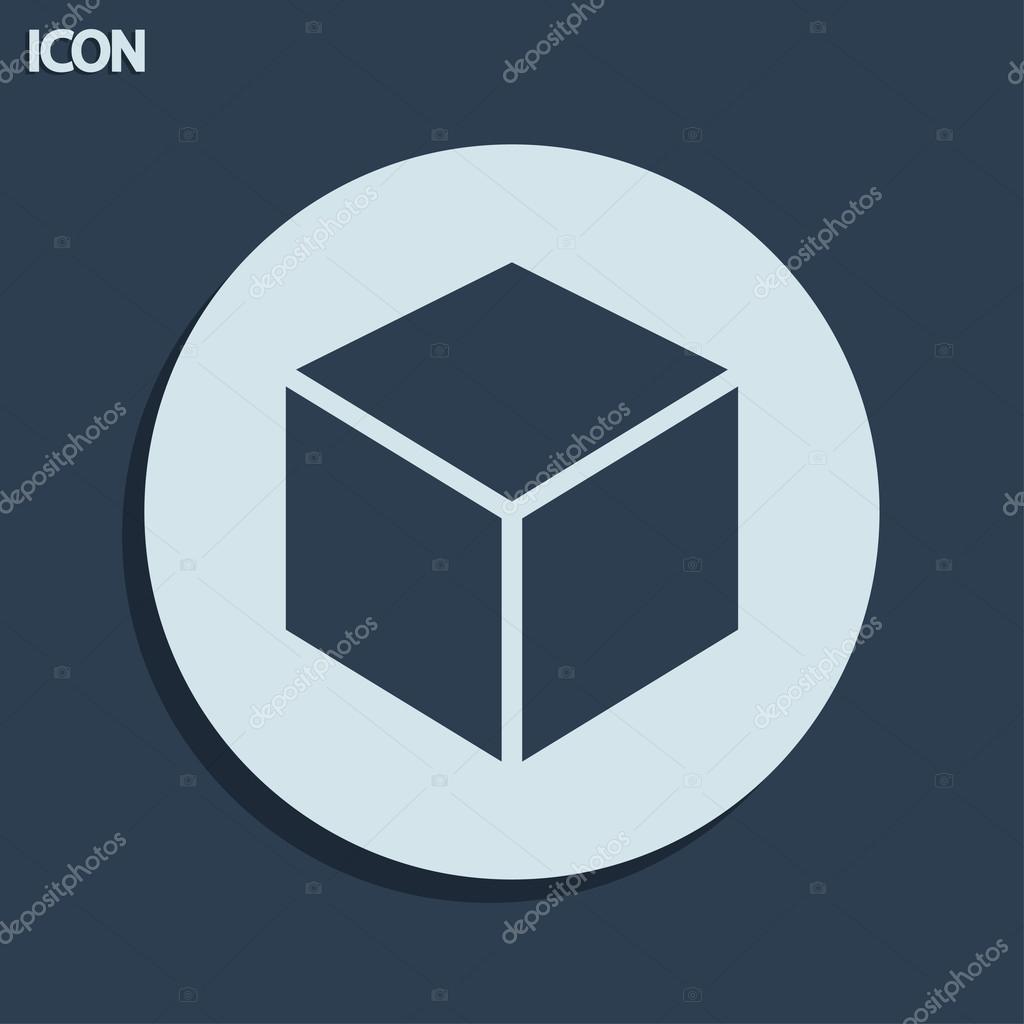 Cube icon — Stock Photo © Best3d #51746703