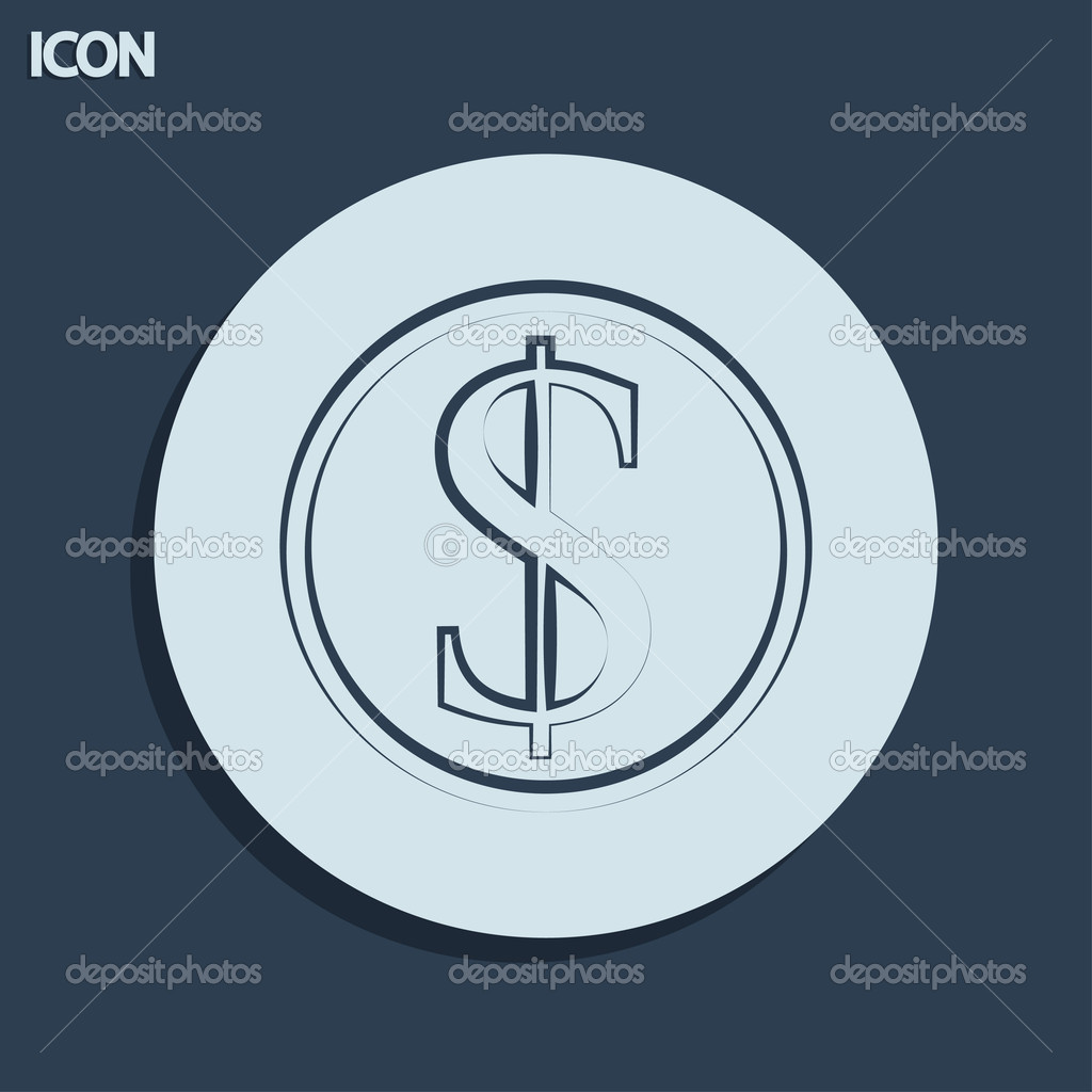 Dollar sign icon — Stock Photo © Best3d #51746805