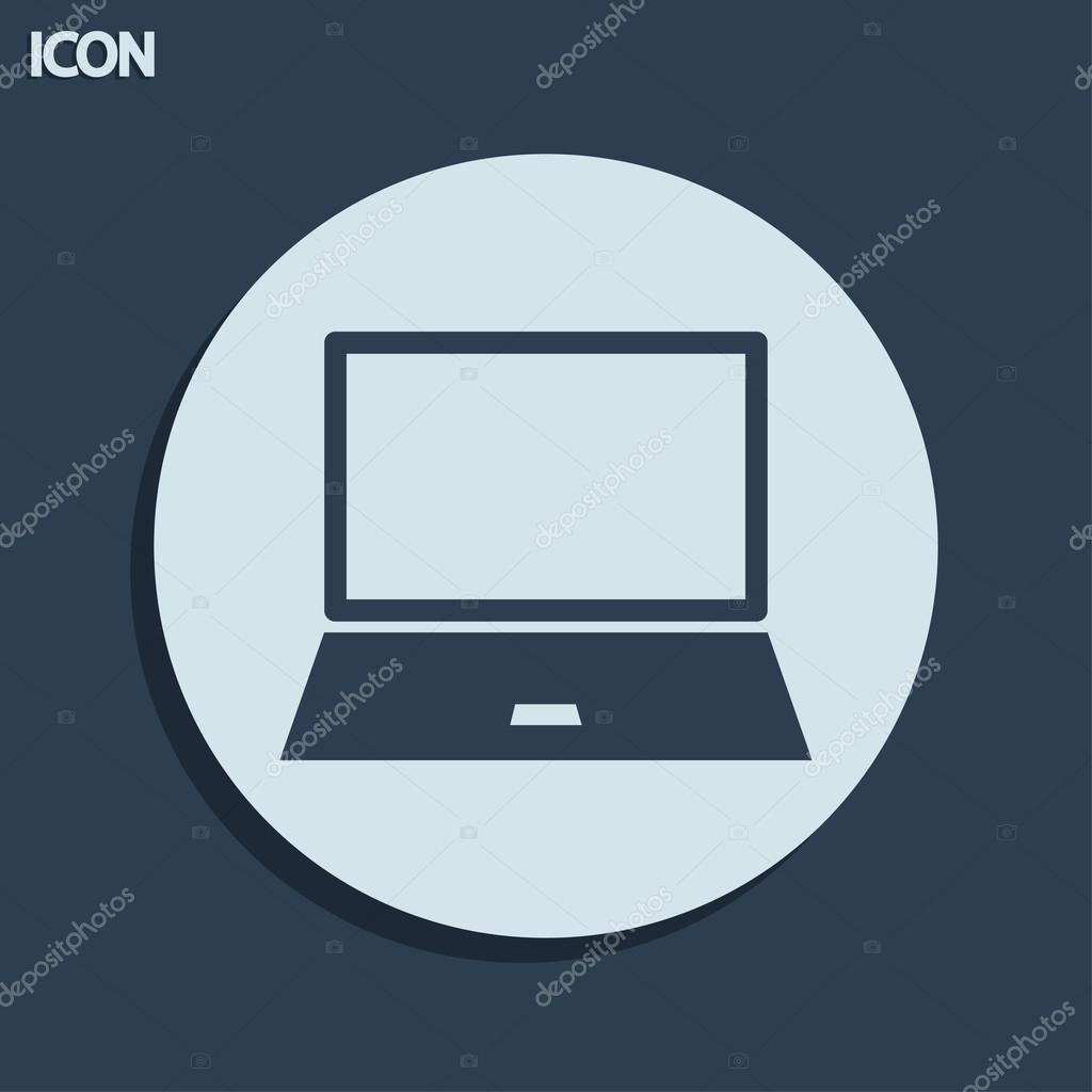 Laptop icon — Stock Photo © Best3d #51747193