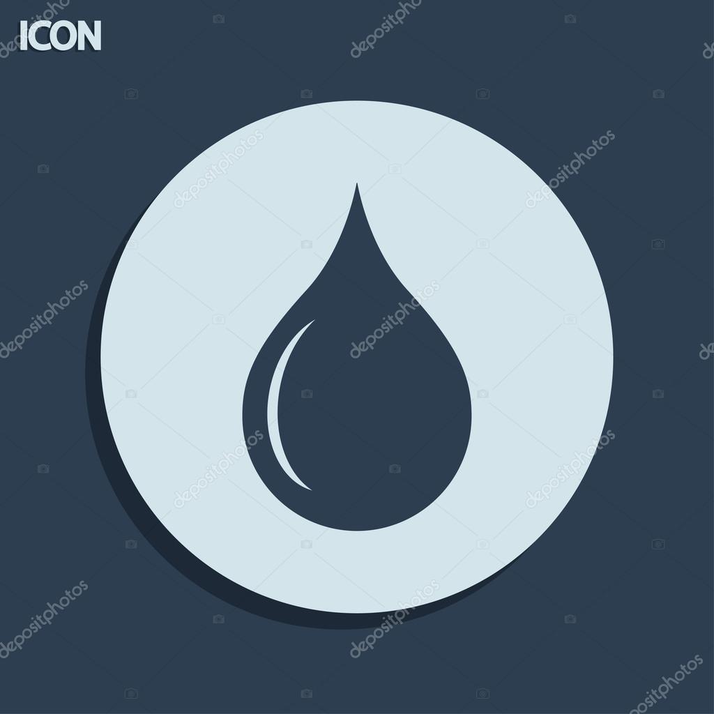 Blue drop icon — Stock Photo © Best3d #51747547