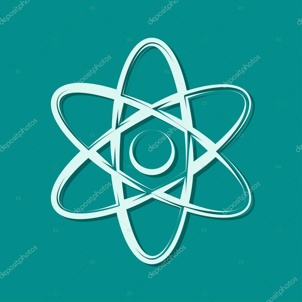 Abstract physics science model icon — Stock Photo © Best3d #51752003