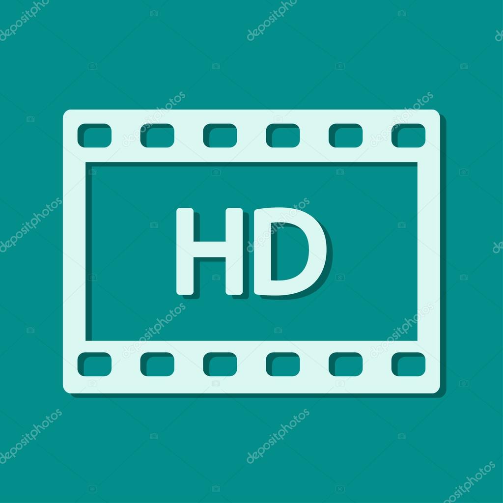 HD video icon — Stock Photo © Best3d #51752051