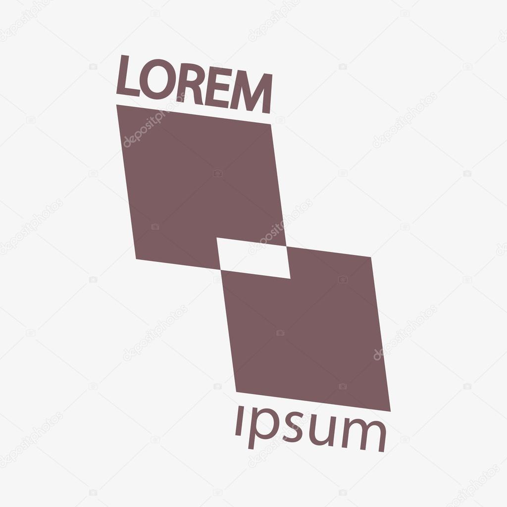 Abstract Shapes icon, design element — Stock Photo © Best3d #51754421