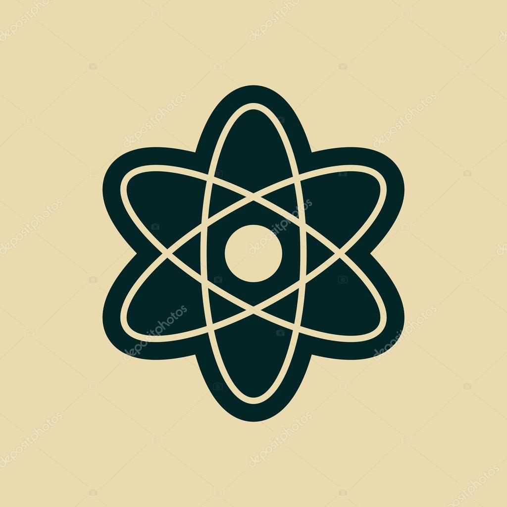 Abstract physics science model icon — Stock Photo © Best3d #51764575