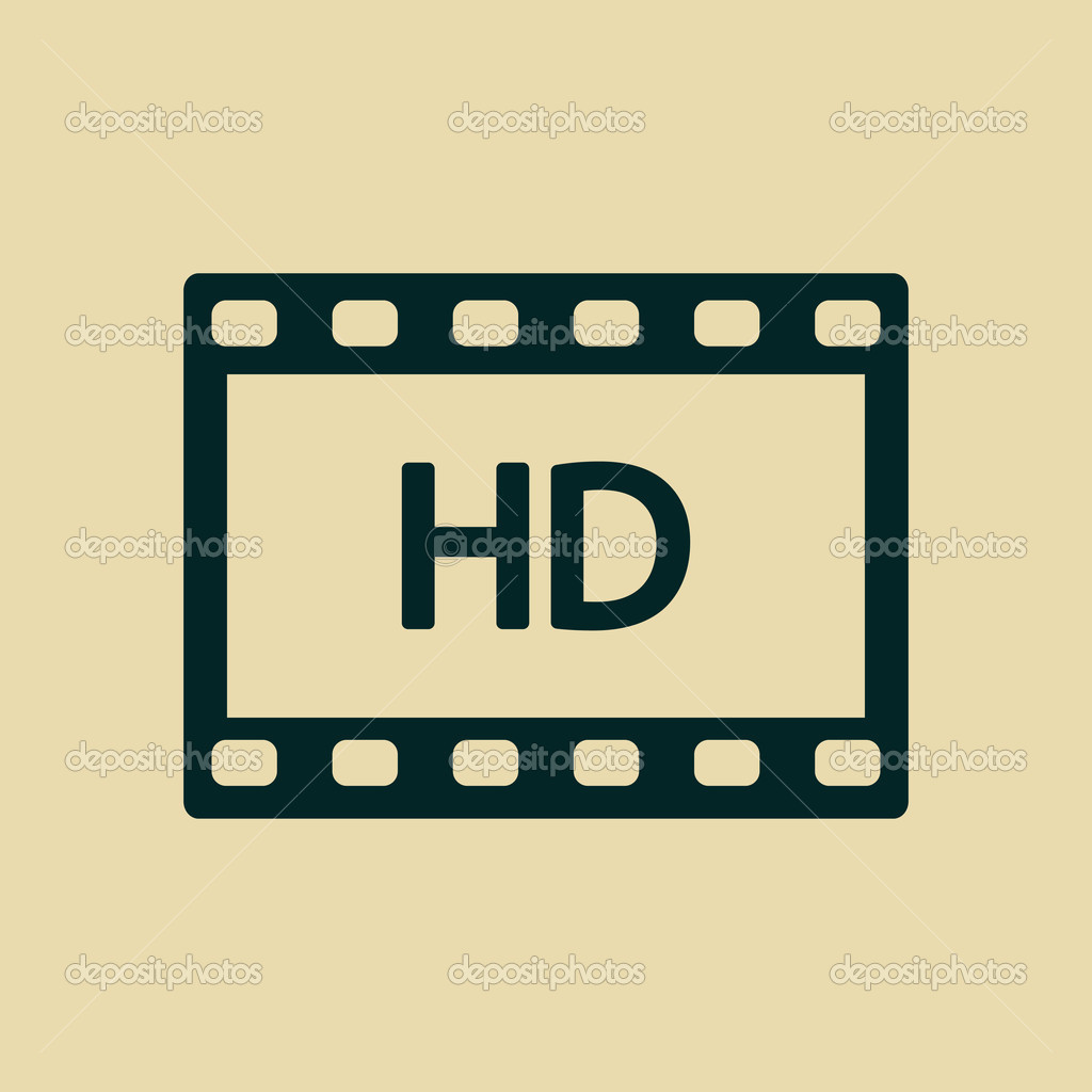 HD video icon — Stock Photo © Best3d #51765145