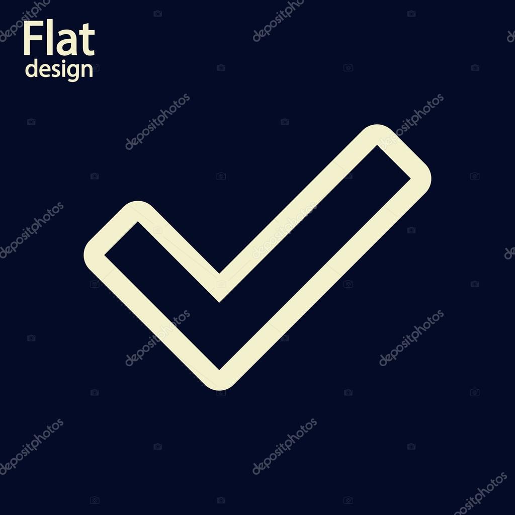 Check mark icon Stock Photo by ©Best3d 51769591