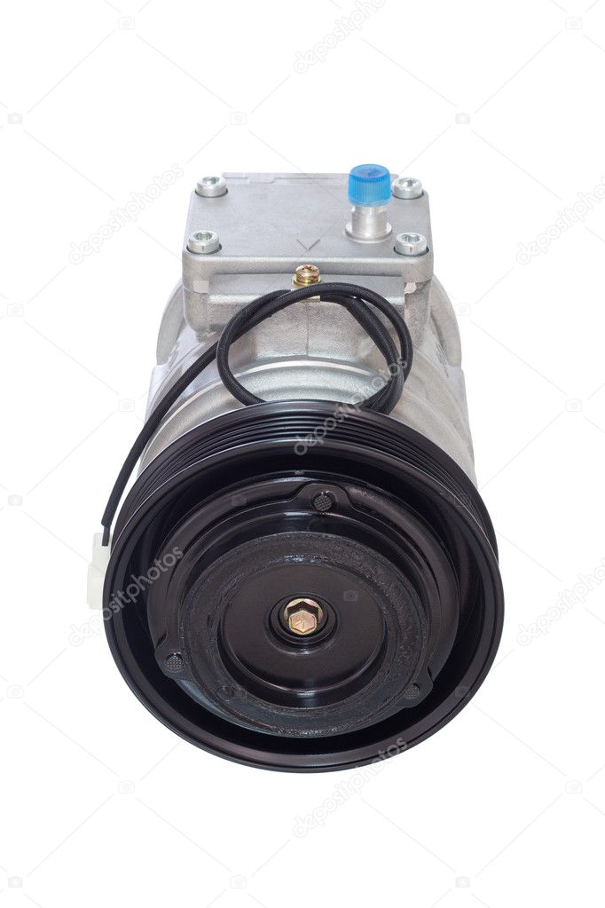 Automotive air conditioning compressor — Stock Photo © Stason4ic #50424539