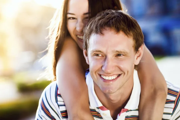 Couple in love laughing having fun - Stock Image - Everypixel