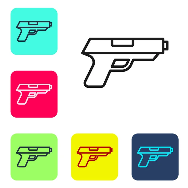 Pistol ikon images vectorielles, Pistol ikon vecteurs libres de droits ...