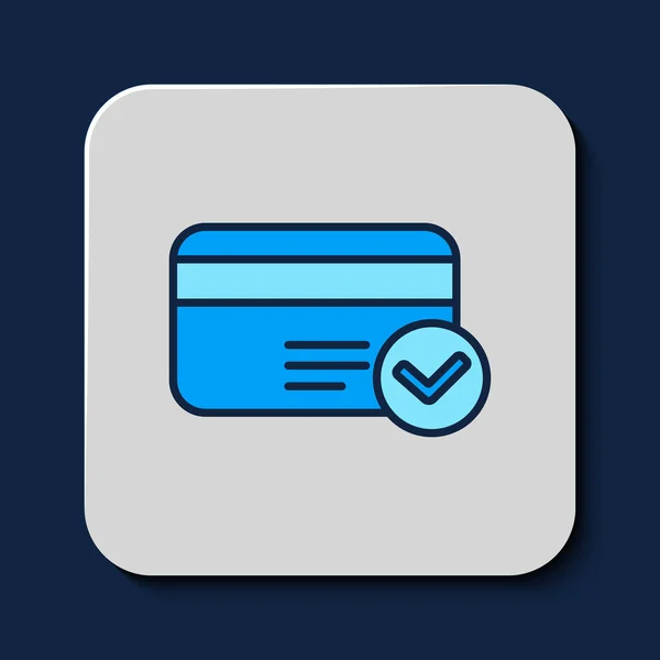 Approve payments flat icon imágenes de stock de arte vectorial ...