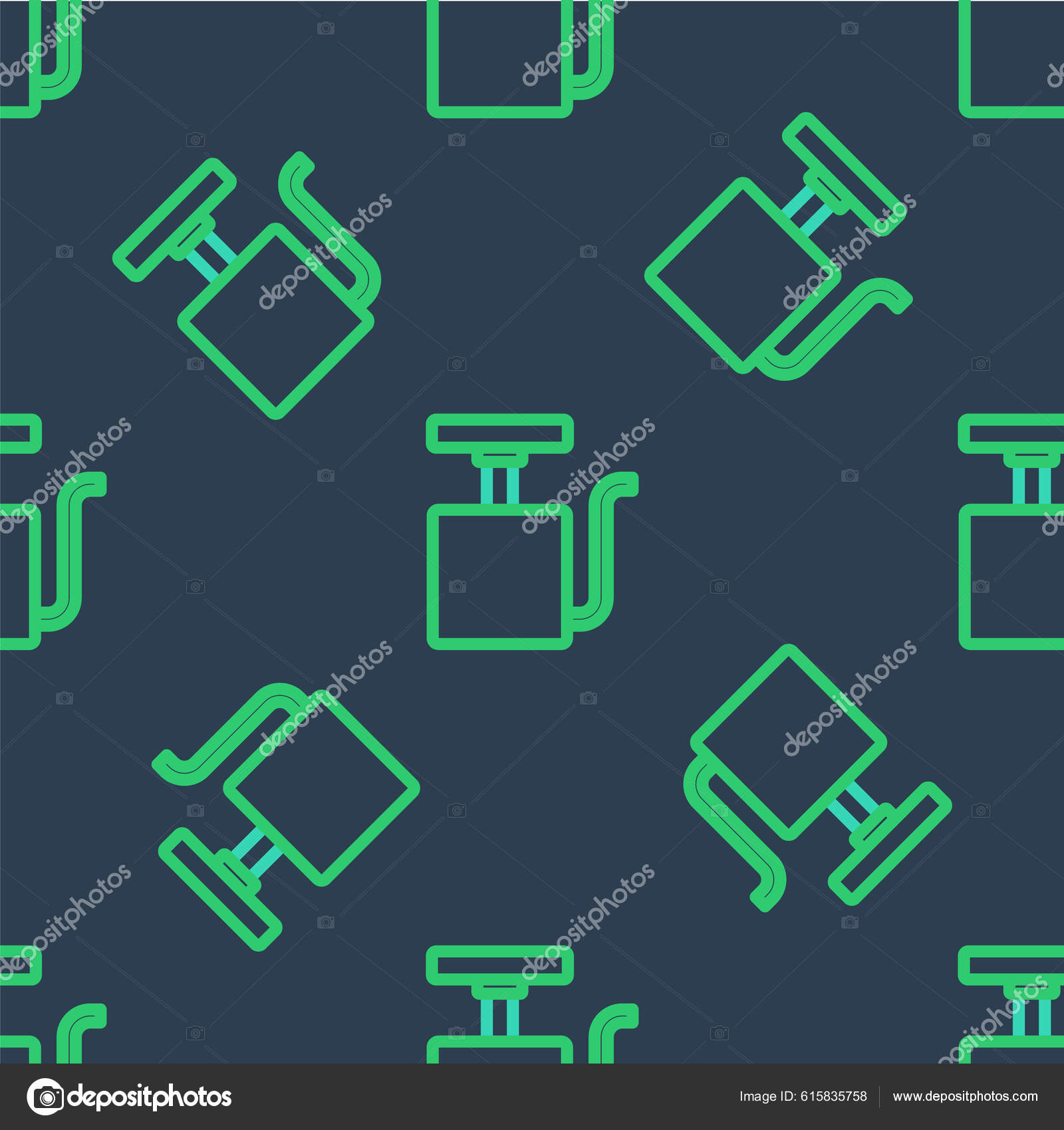 Line Handle Detonator Dynamite Icon Isolated Seamless Pattern Blue ...