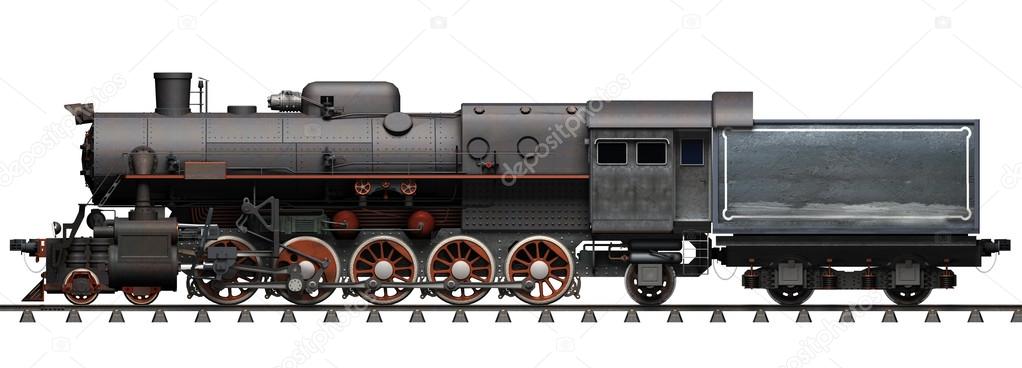 Steam locomotive — Stock Photo © bishindi #49047099