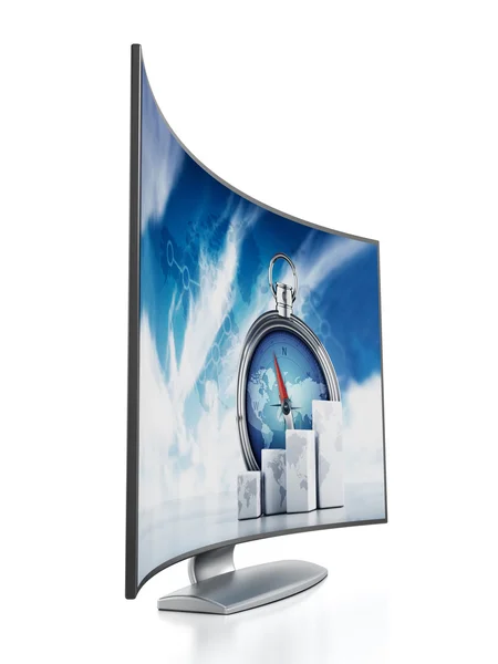 Curved television Stock Photos, Royalty Free Curved television Images ...