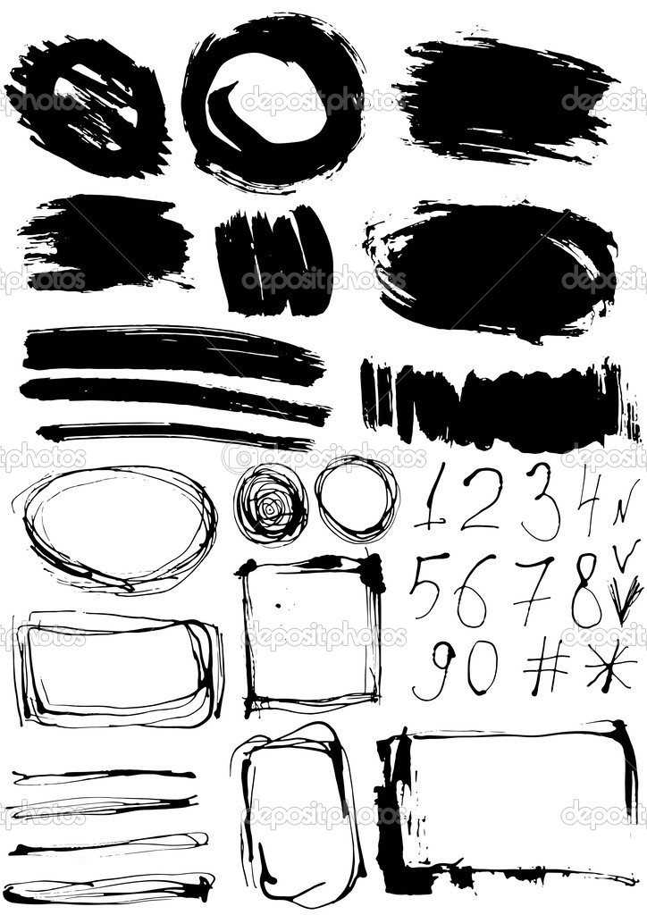 Numbers signs Stock Vector by ©Ekaterina-P 51247199