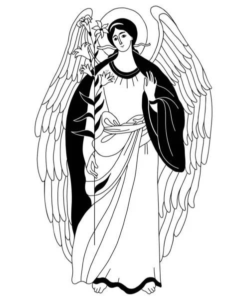 17 Archangel gabriel Vector Images, Archangel gabriel Illustrations ...