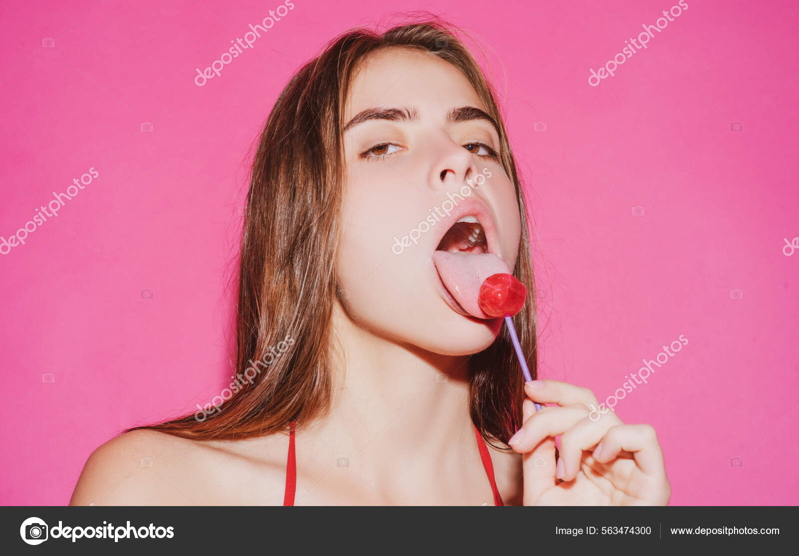 Woman Lollipop
