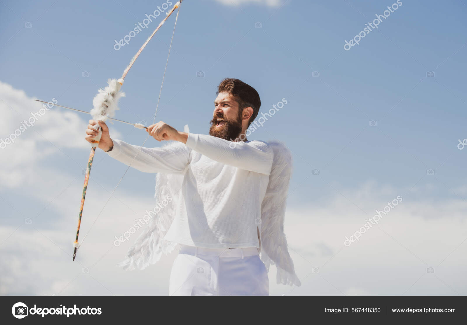 Angelic Bow And Arrow