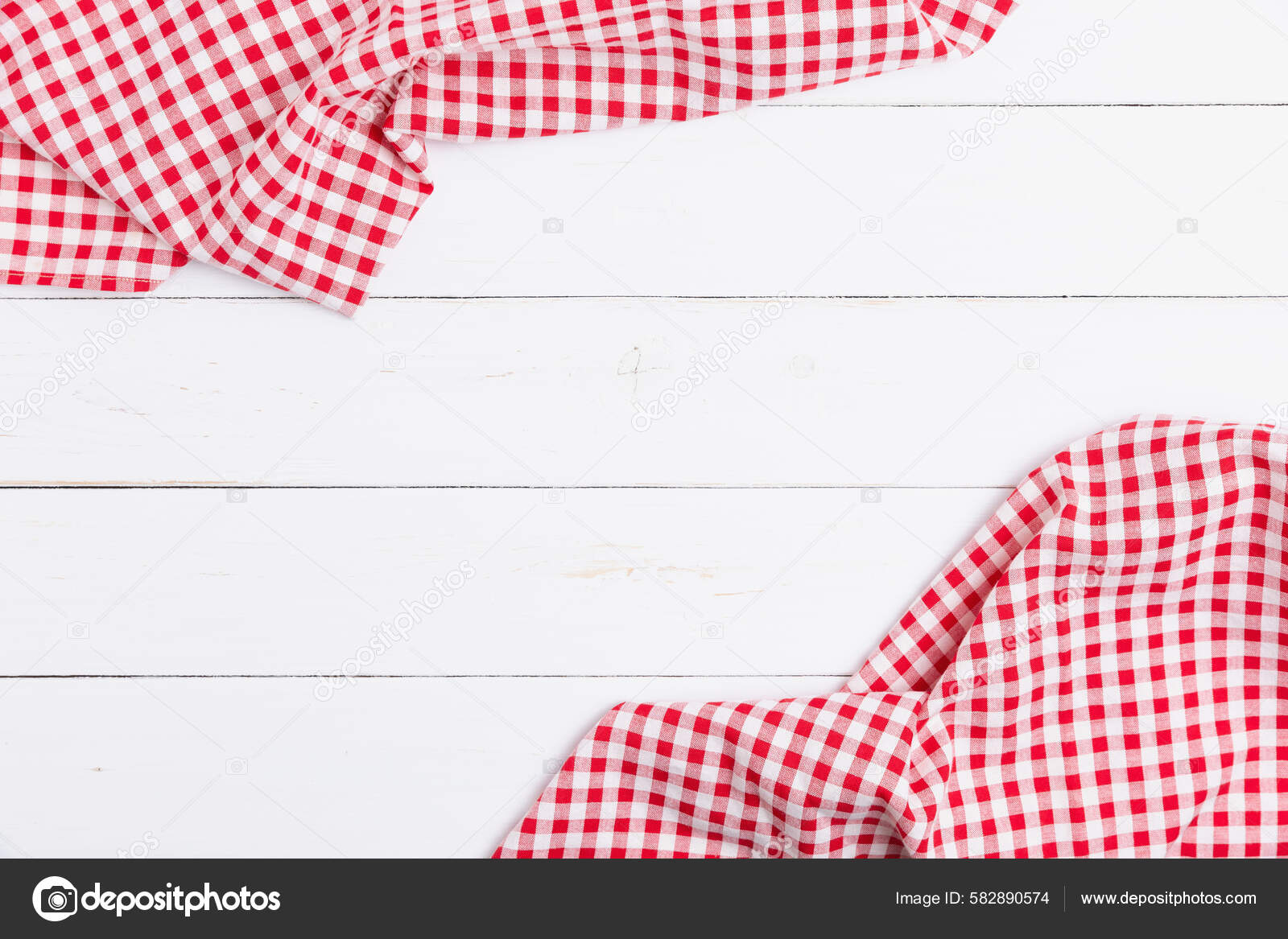 Backdrop Menu Food Restaurants Red White Fabric Tablecloth Checkered ...