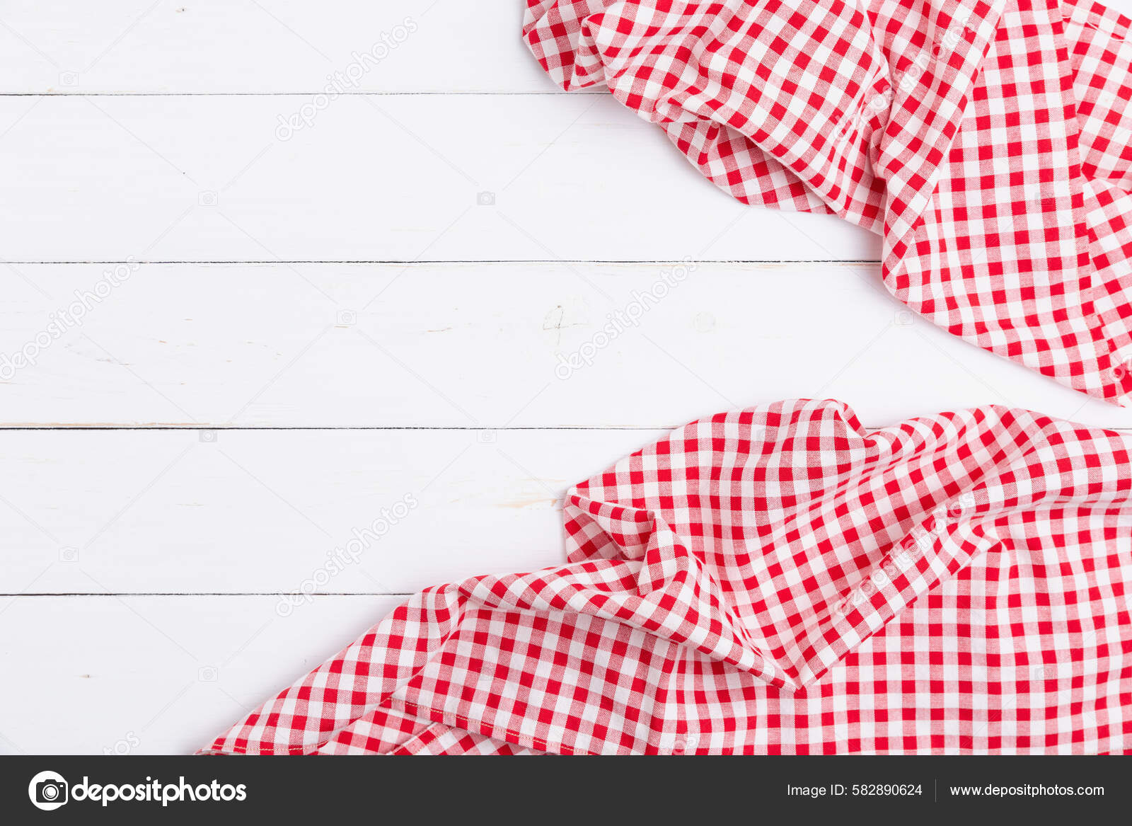 Backdrop Menu Food Restaurants Red White Fabric Tablecloth Checkered ...