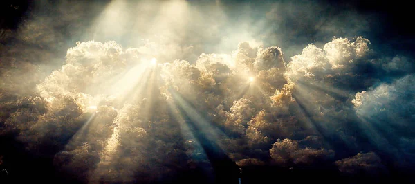 Heavenly Light Rays