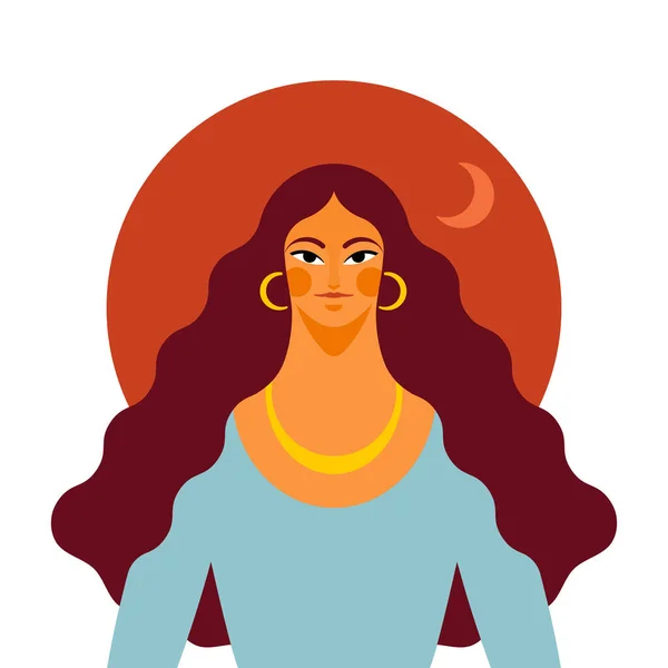 848 Moon Goddess Stock Illustrations Depositphotos®