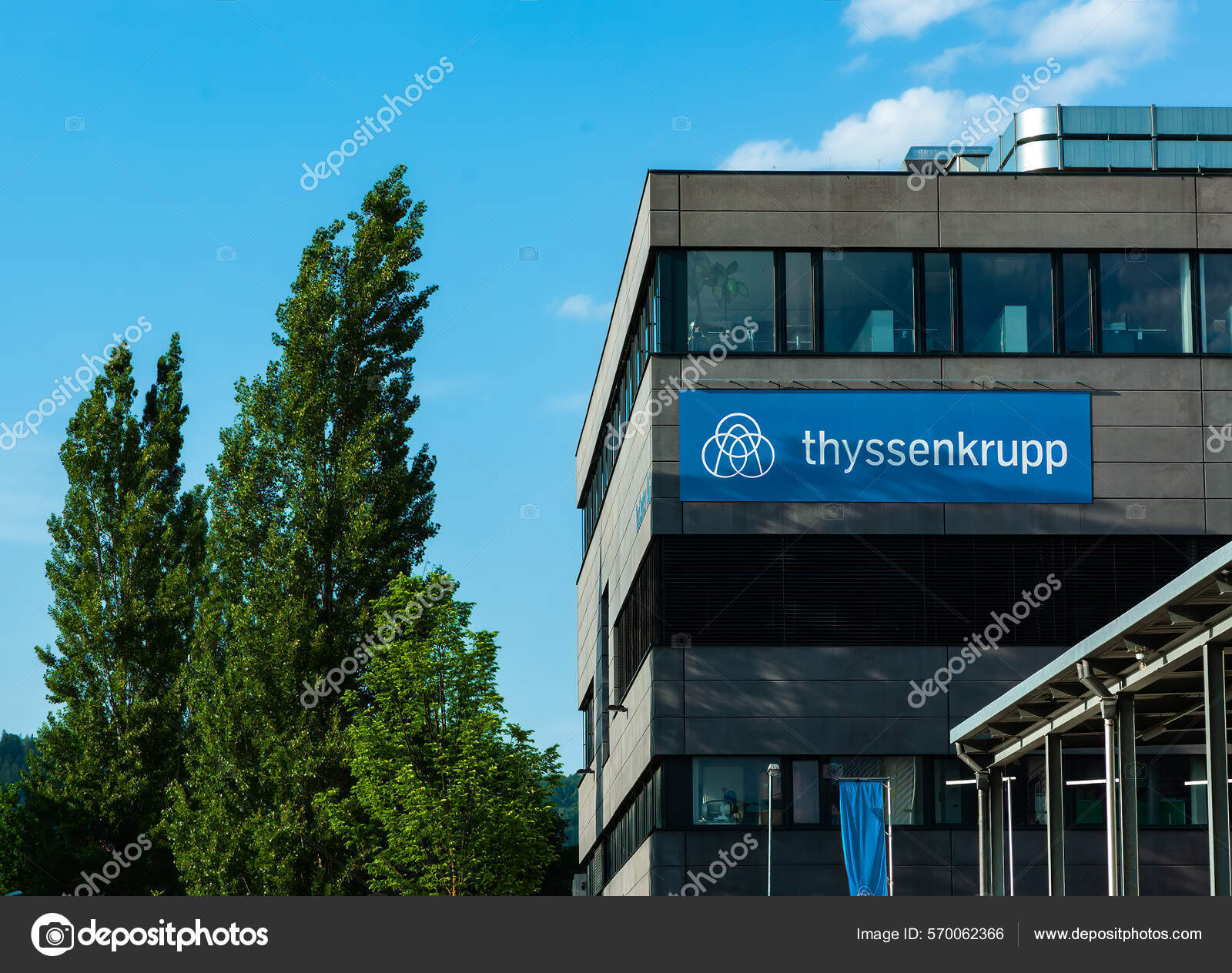 Eschen Liechtenstein May 2022 Thyssenkrupp German Multinational ...