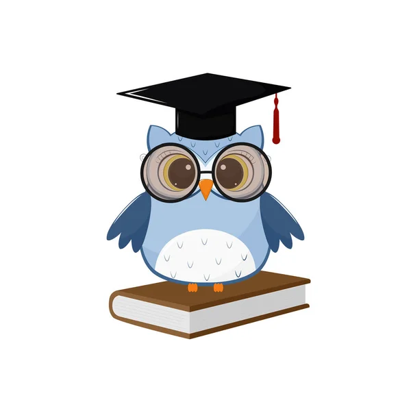 Buho graduado imágenes de stock de arte vectorial | Depositphotos