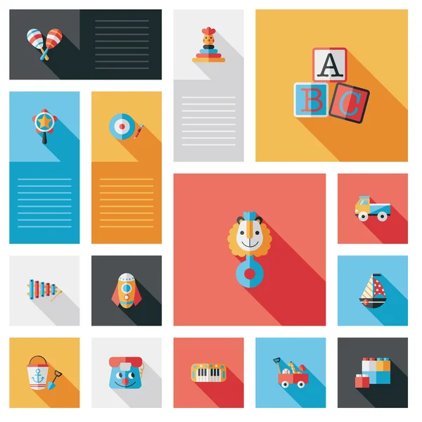 Back to school flat ui background,eps10 Stock Vector Image by ©eatcute ...