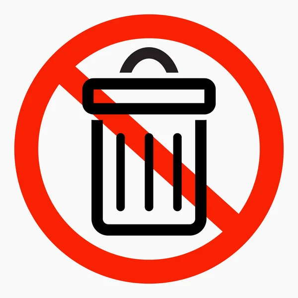 No Trash Logo