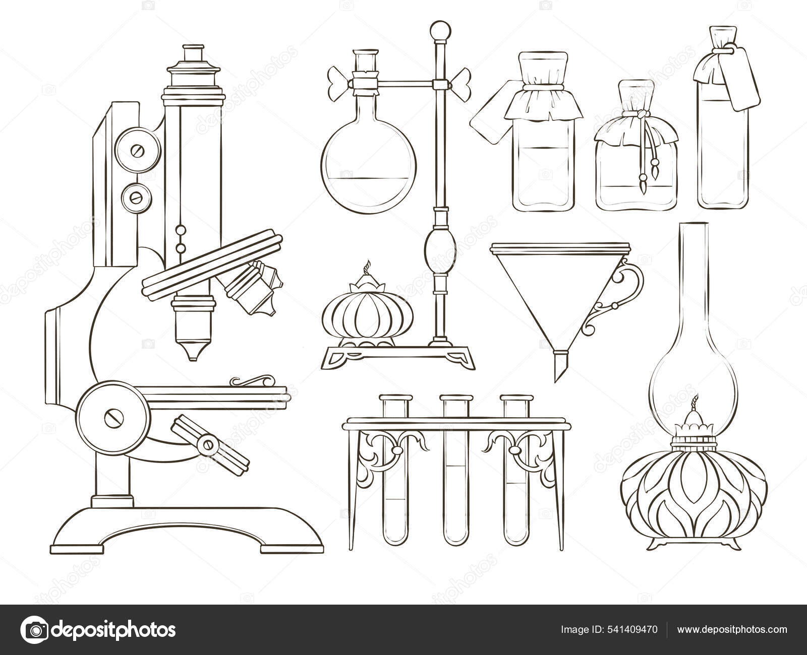 Chemistry Coloring Page