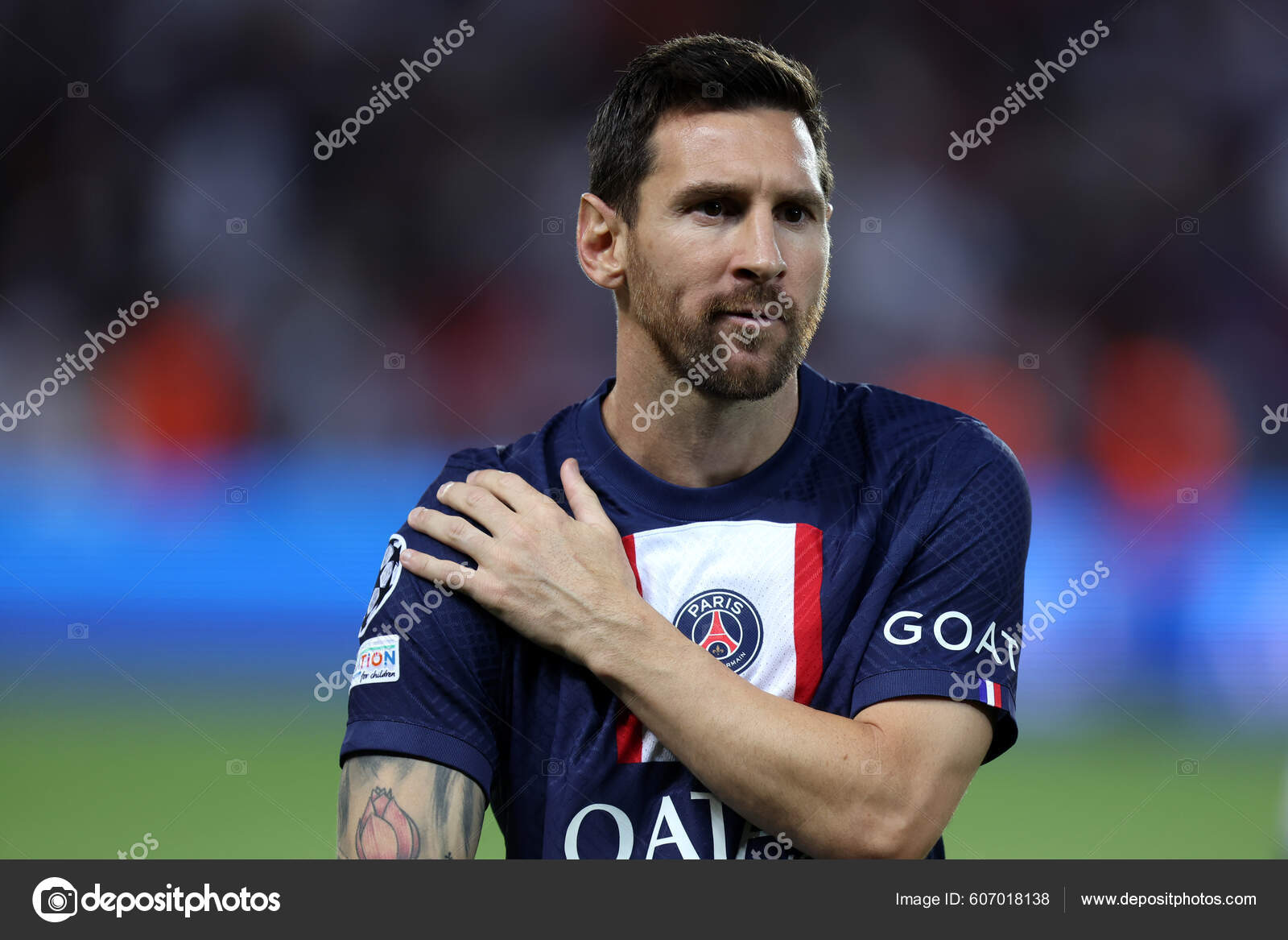 Lionel Messi Paris Saint Germain Uefa Champions League Group Match ...