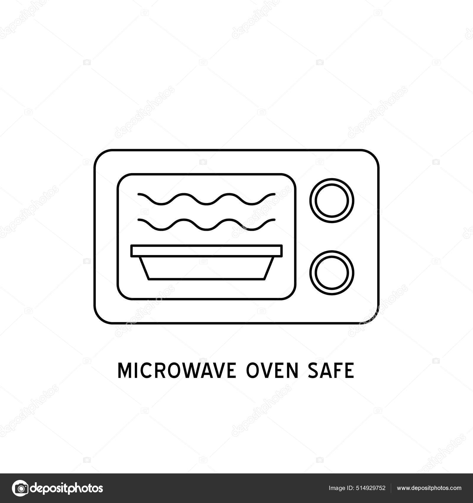 Microwave Oven Safe Logo Microwave Safe Vector Art, Icons, And