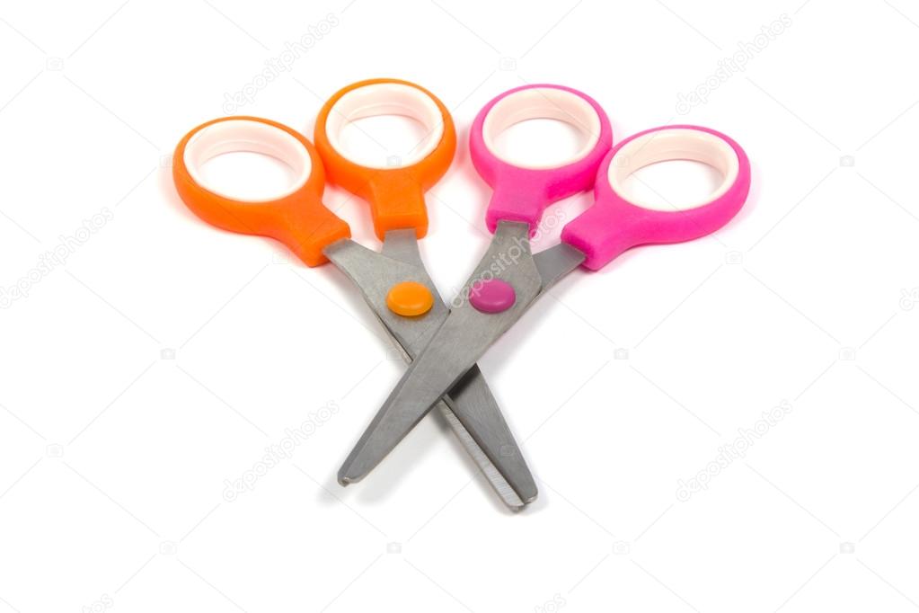 Two childrens scissors Stock Photo by ©GrashAlex 51636629