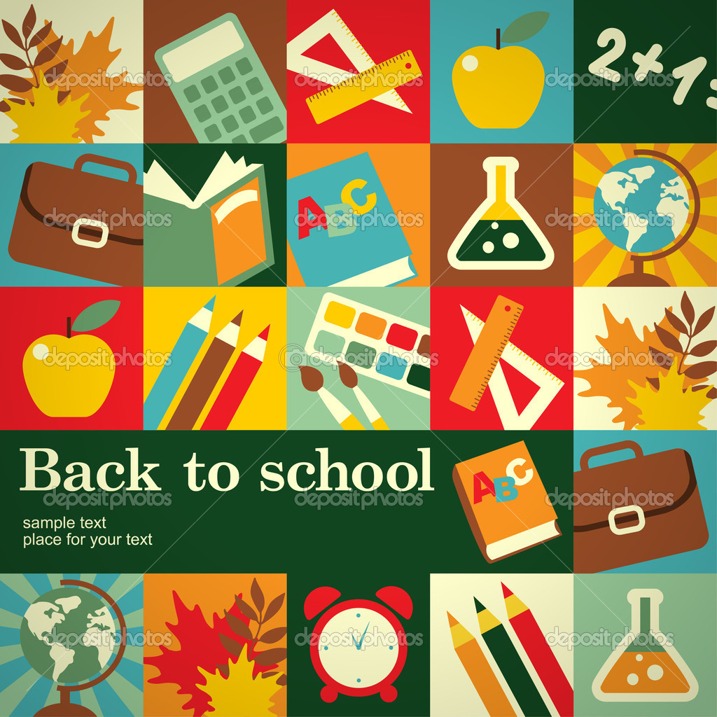 School background Stock Vector Image by ©reinekke #50928143