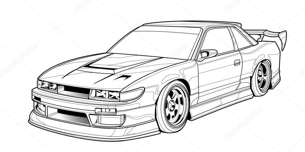 Disegni Da Colorare Nissan