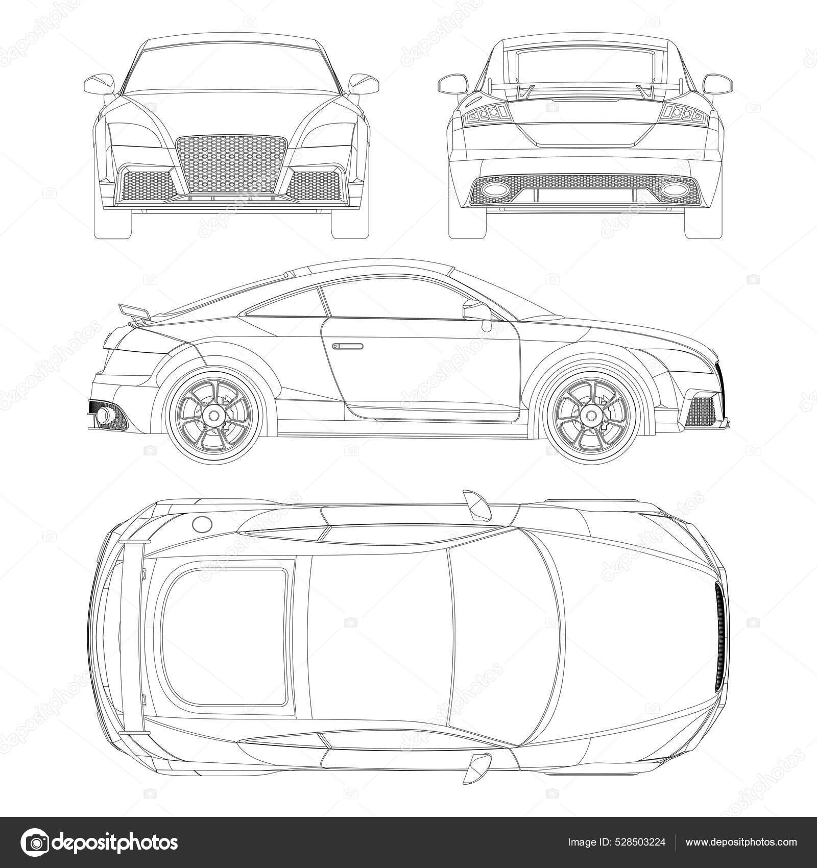 Sports Car Blueprints
