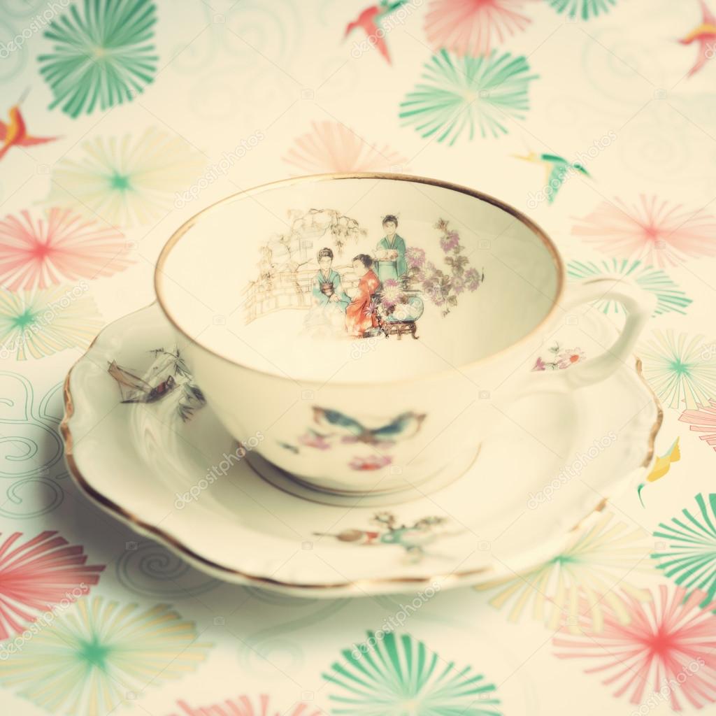 Vintage Tea Cup Stock Photo by ©andrekaphoto 50551879