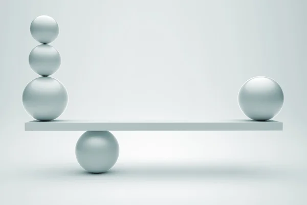 People icon in balance Stock Photo by ©orlaimagen 59611563