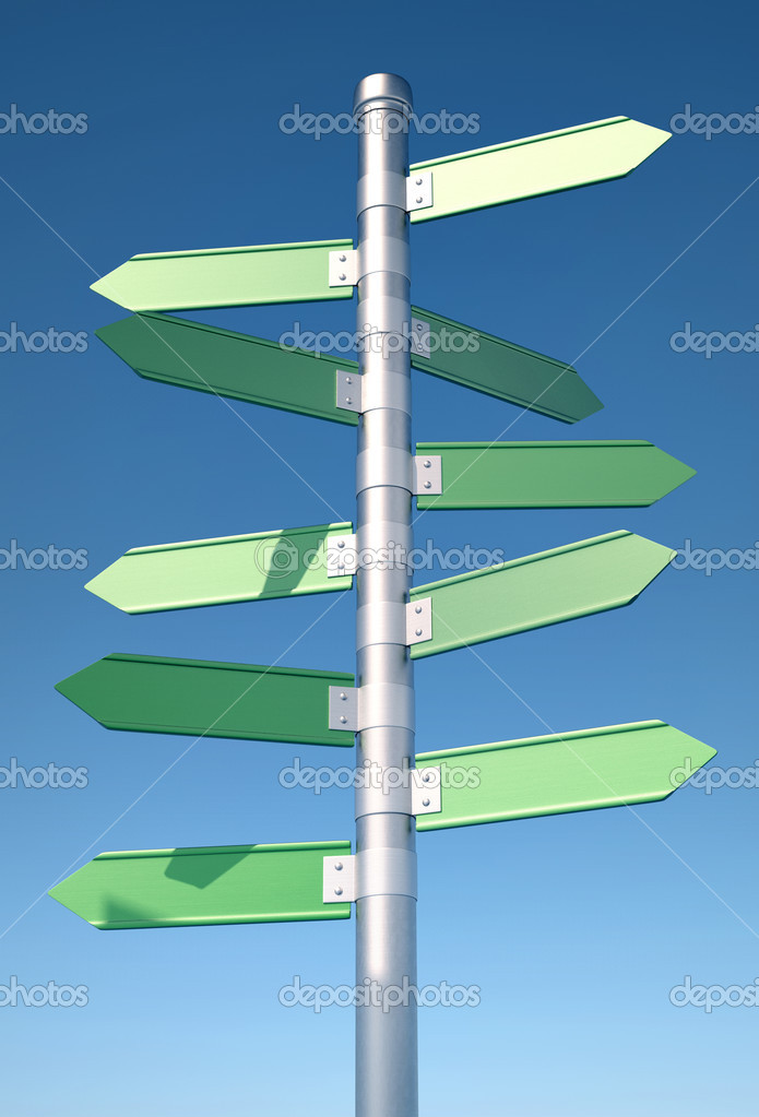 Direction sign — Stock Photo © orlaimagen #51361895