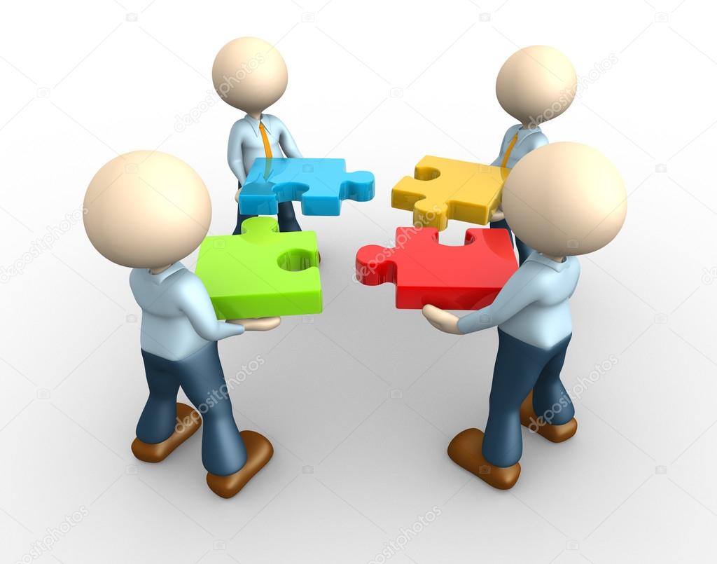 Trabajo en equipo — Foto de stock © orlaimagen #51365263