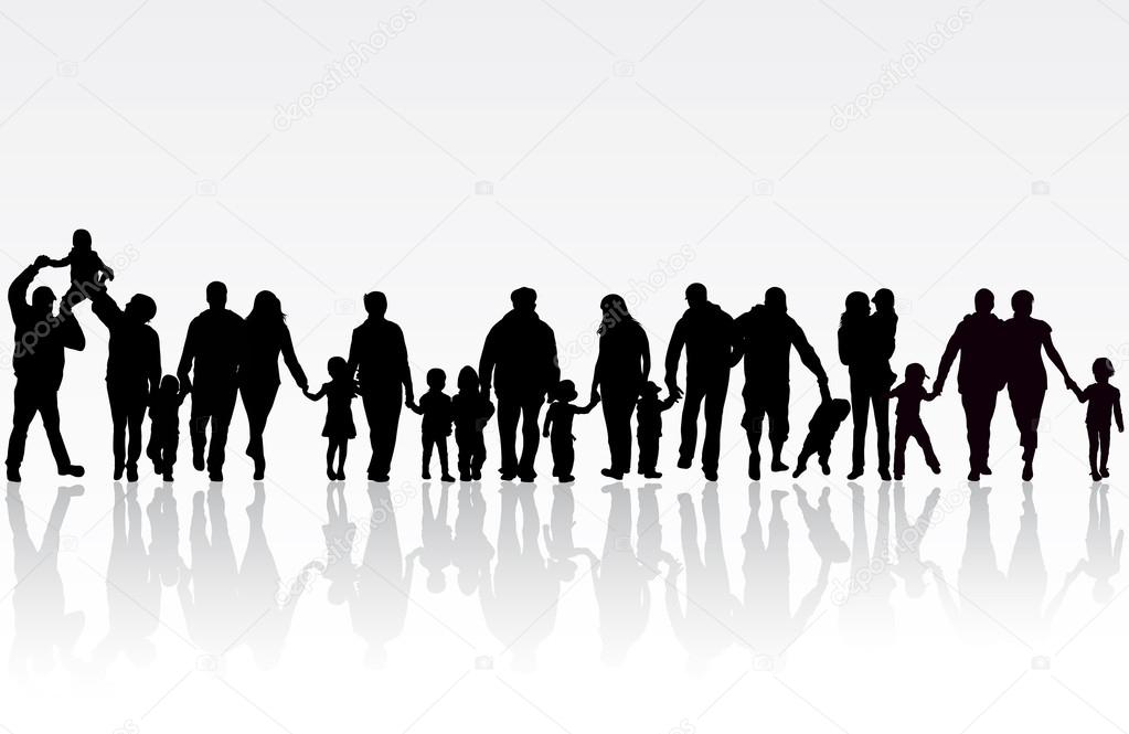 Big family Stock Vector Image by ©eobrazy #51070371
