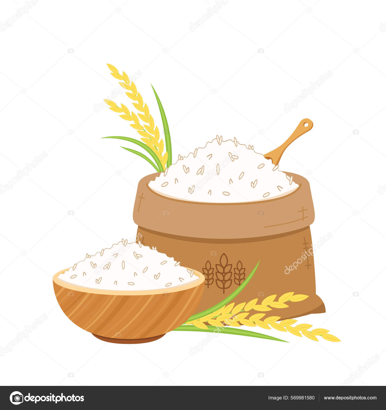 Rice Bowl Vector