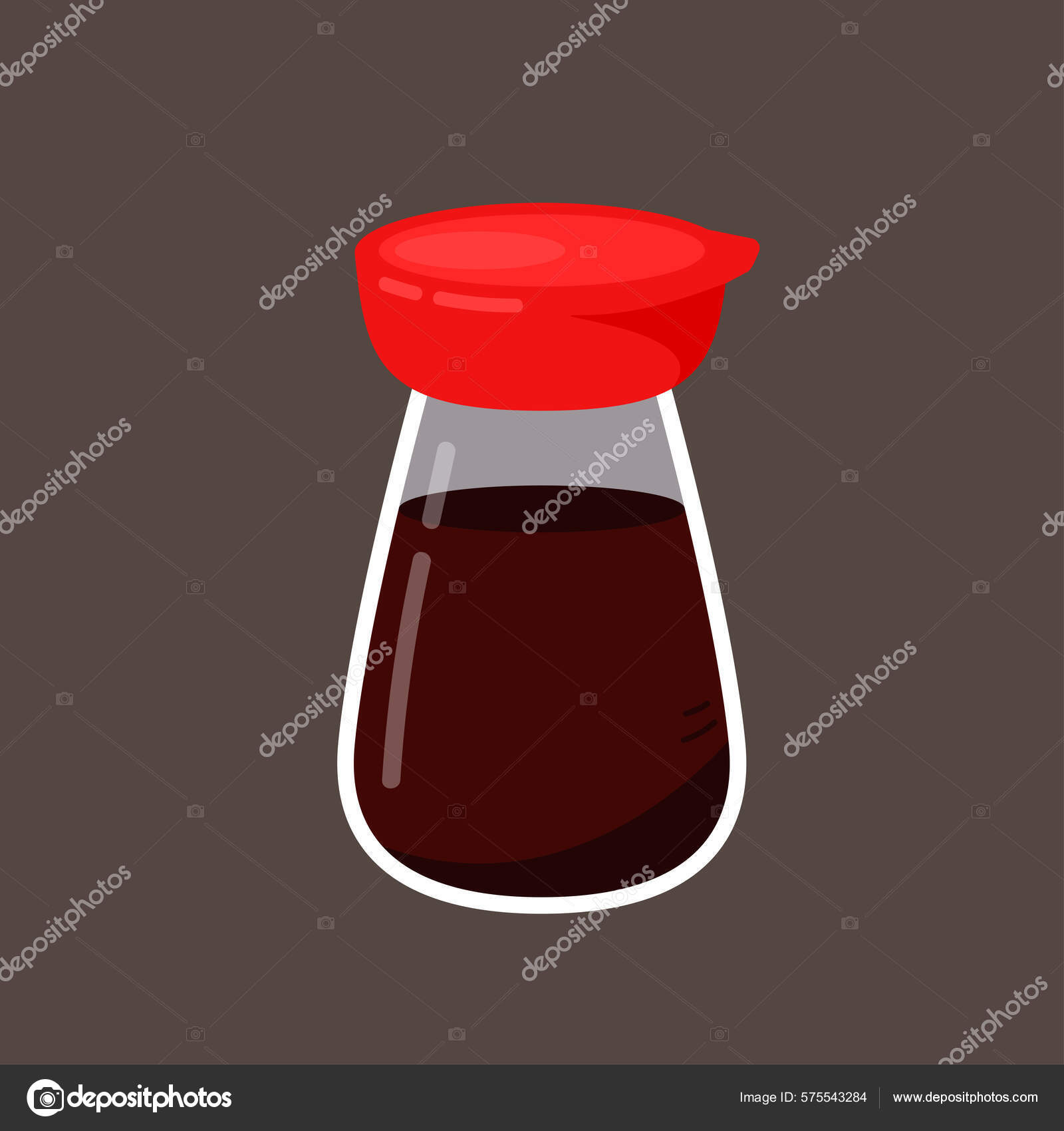 Shoyu Sauce Japan Sauce Vector Stock Vector Image by ©jumpingxiii@gmail ...