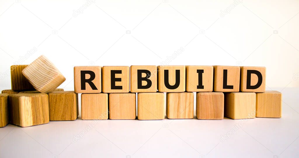 Reconstruir y construir símbolo. La palabra conceptual Reconstruir ...