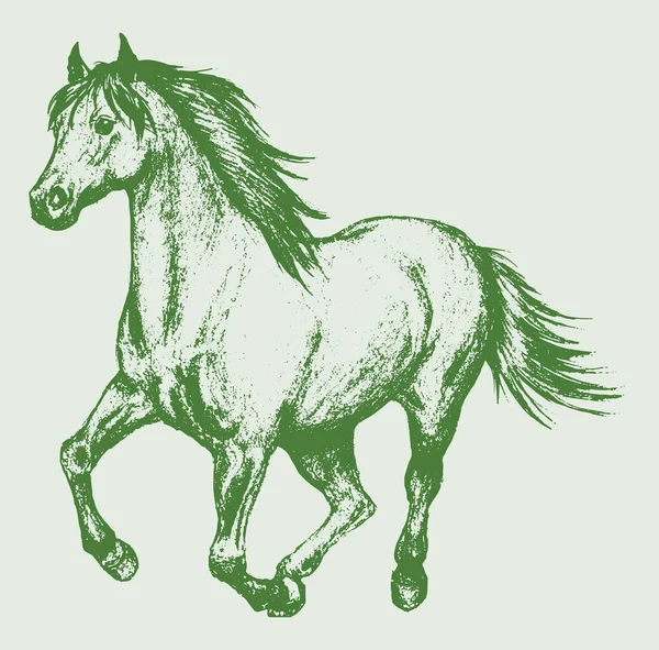 Clipart De Cheval Vert