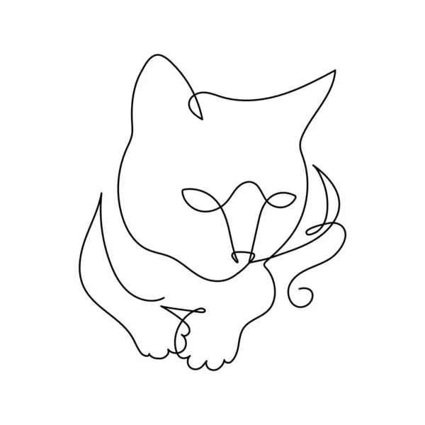 Cat line art Vector Images | Depositphotos