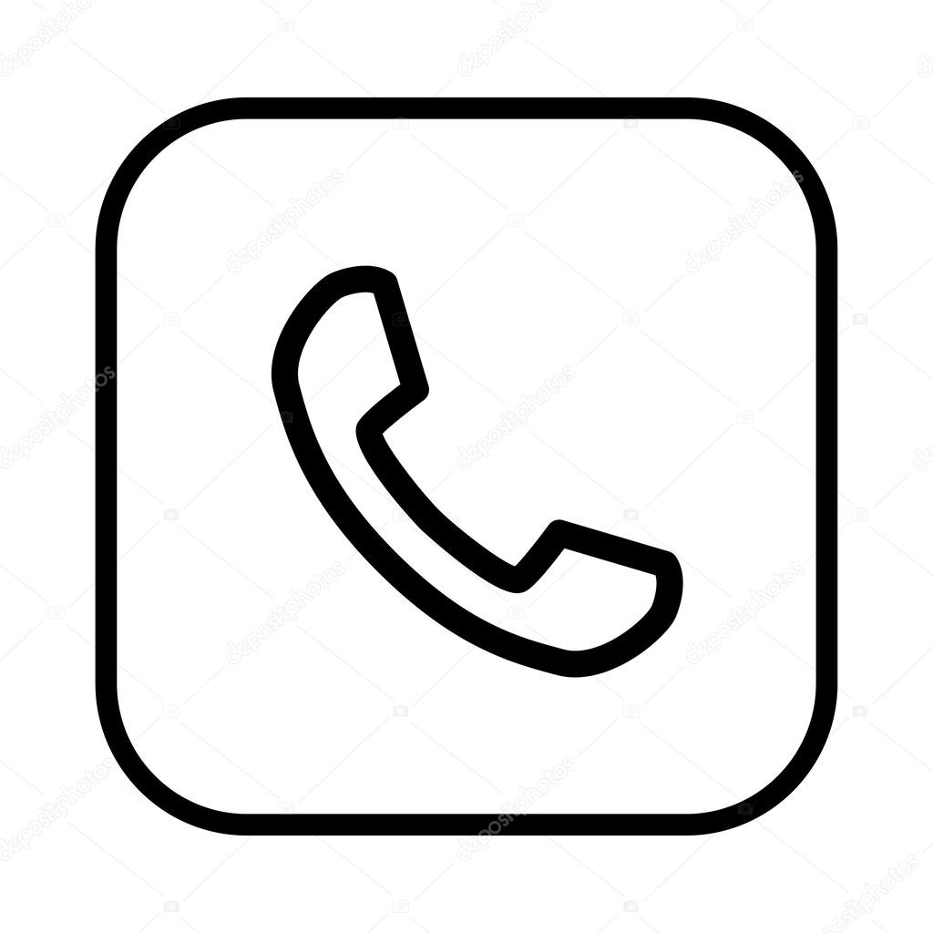 Icono de teléfono Vector de stock #51636347 de ©hristianin