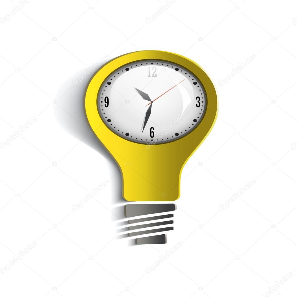 Infographic time and white light yellow Stock Vector Image by ©desterra ...