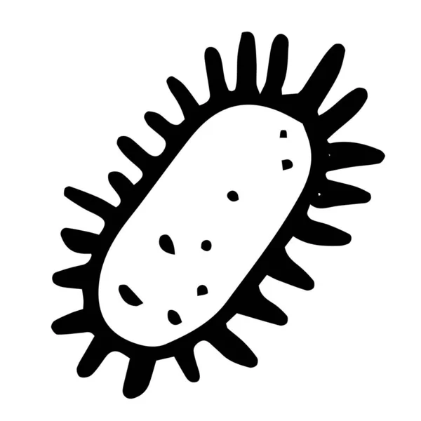 Bacteria Clipart Black And White