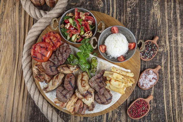 Turkish mixed grill Stock Photos, Royalty Free Turkish mixed grill ...